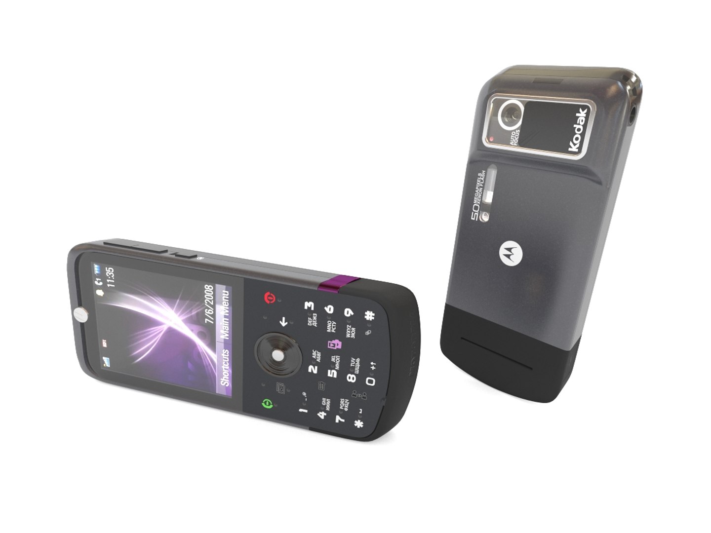 3d cameraphone motorola phone model