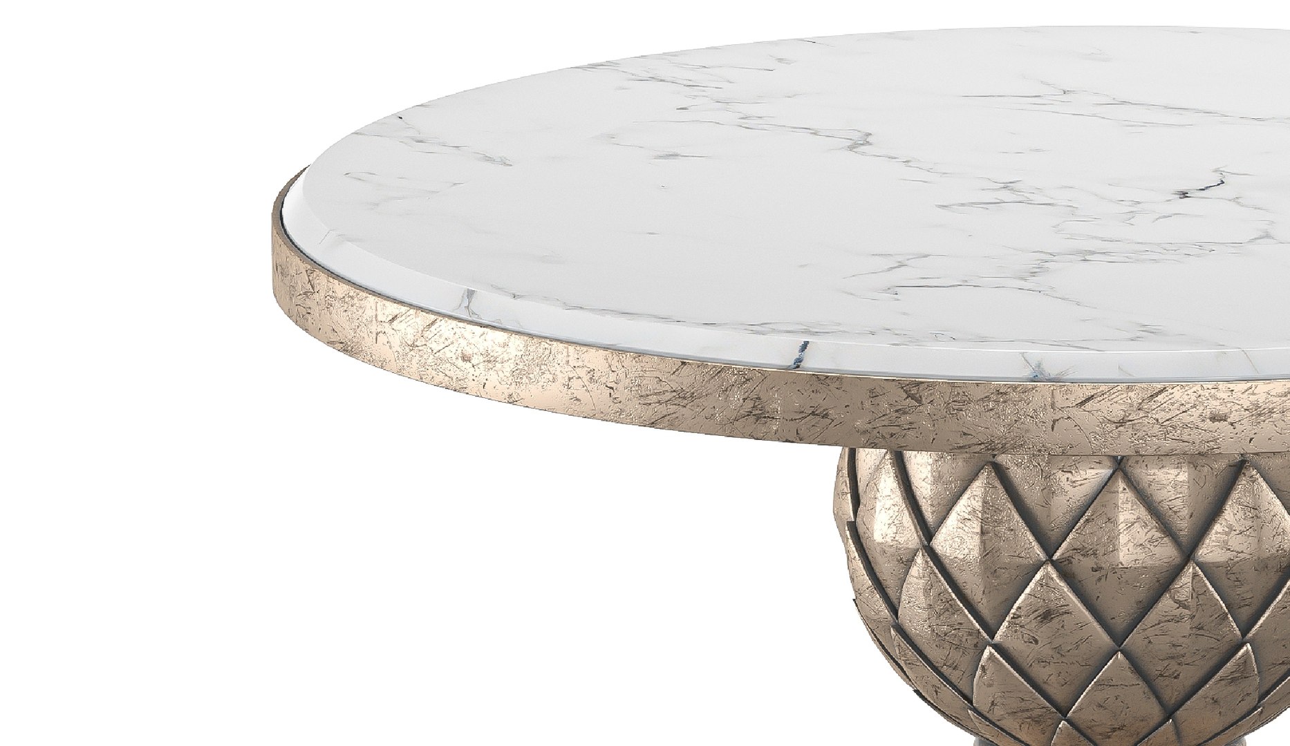 3D Kay Marble Tassel Table Model - TurboSquid 2188121