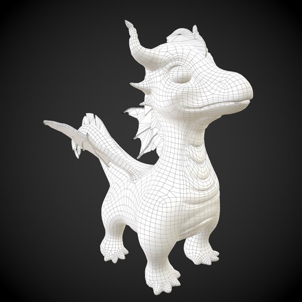 3D Stylized dragon - TurboSquid 1935130