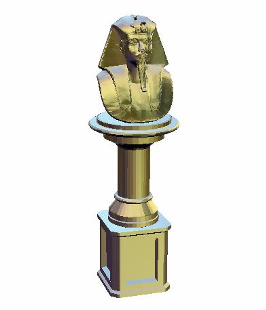3ds Pharaoh Half-length Column
