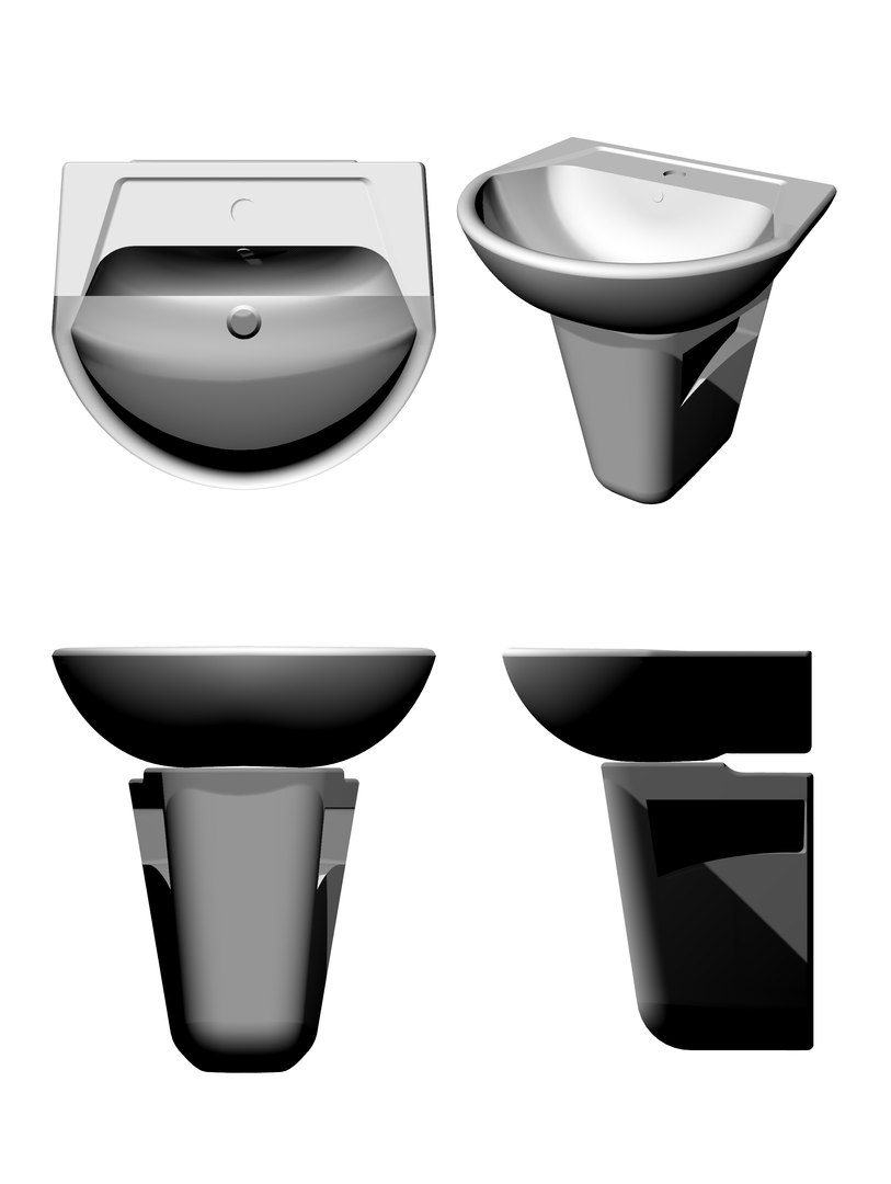 3D basin - TurboSquid 1486658