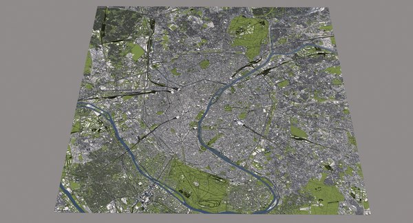 Paris city model - TurboSquid 1392571