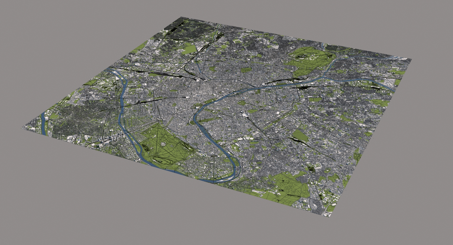 Paris City Model - TurboSquid 1392571