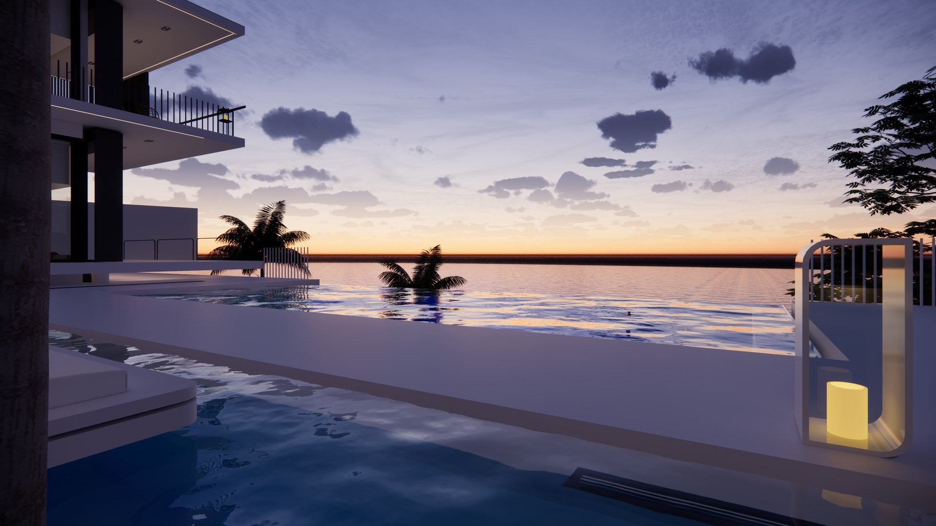 3D Modern Beach House Model - TurboSquid 2207339