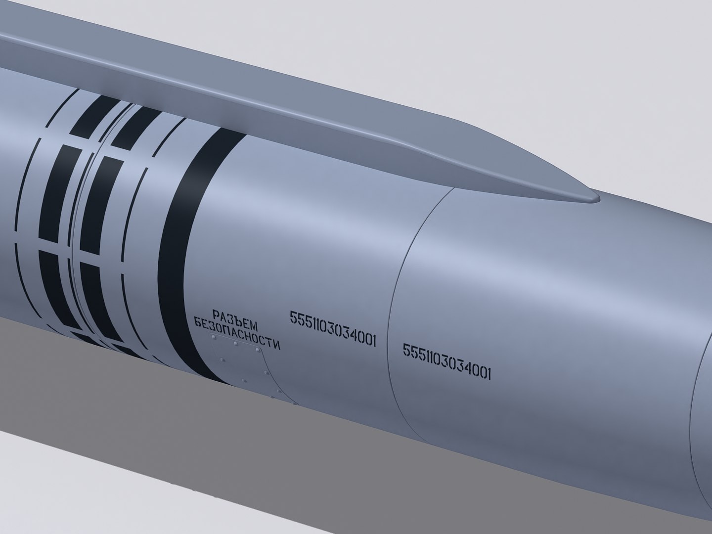 3d Kh-15 Missile Model