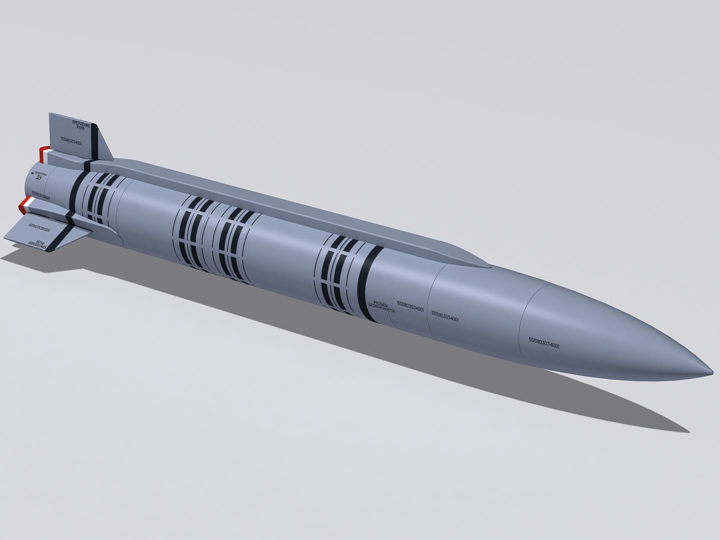3d Kh-15 Missile Model