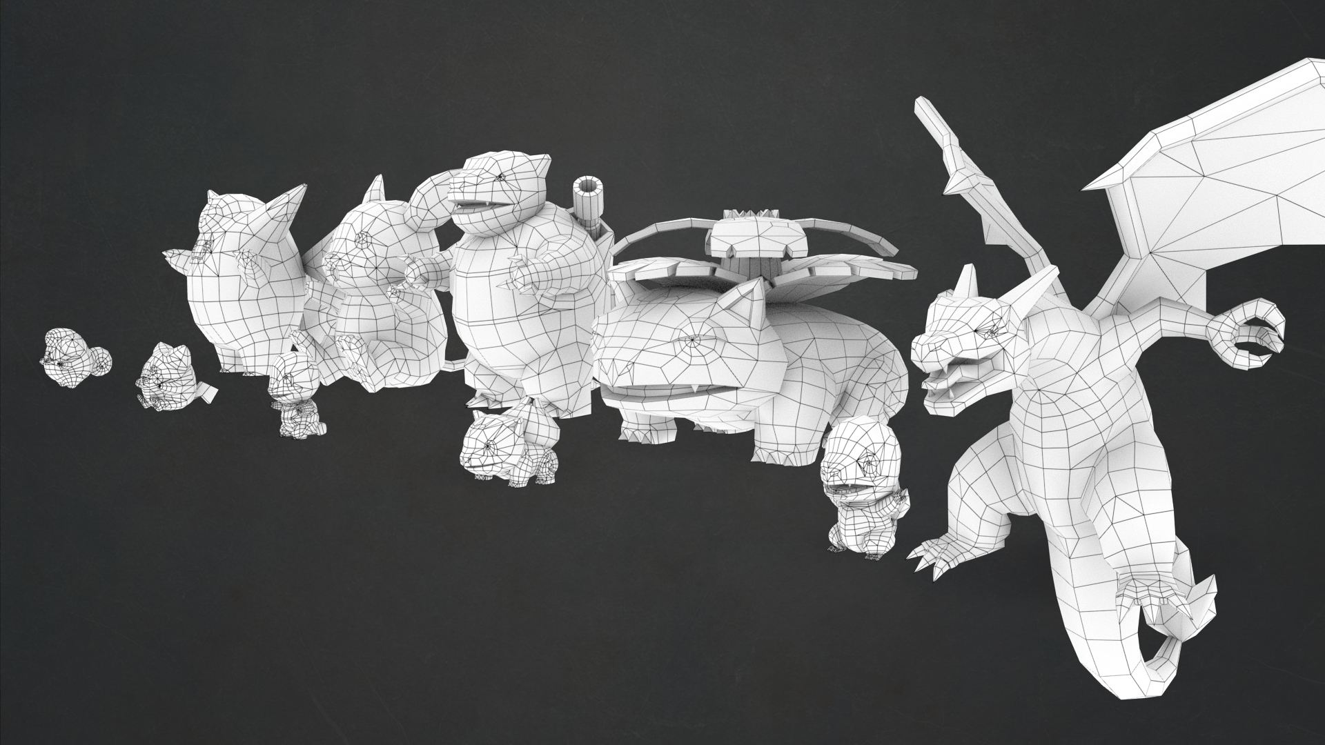 3D model Pokemon Evolving - TurboSquid 1752036