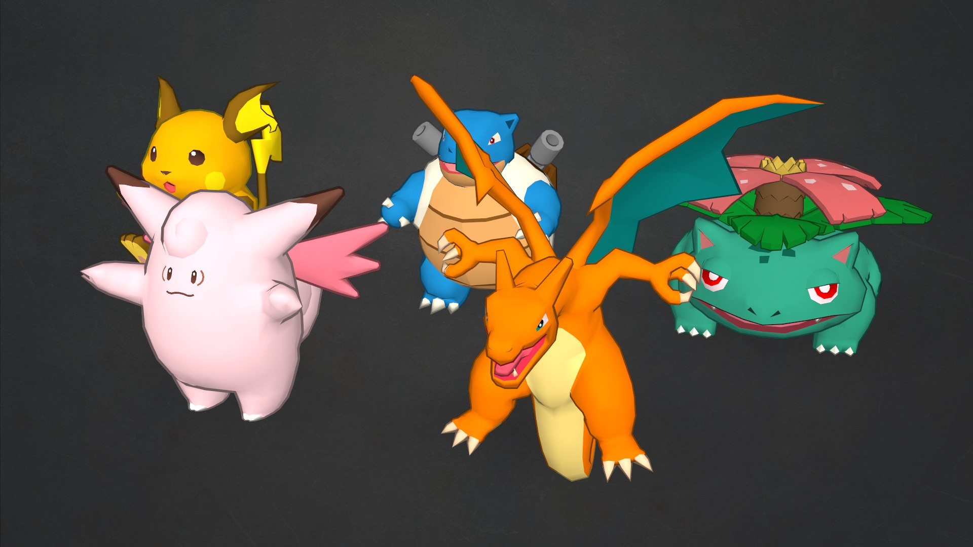 3D Model Pokemon Evolving - TurboSquid 1752036