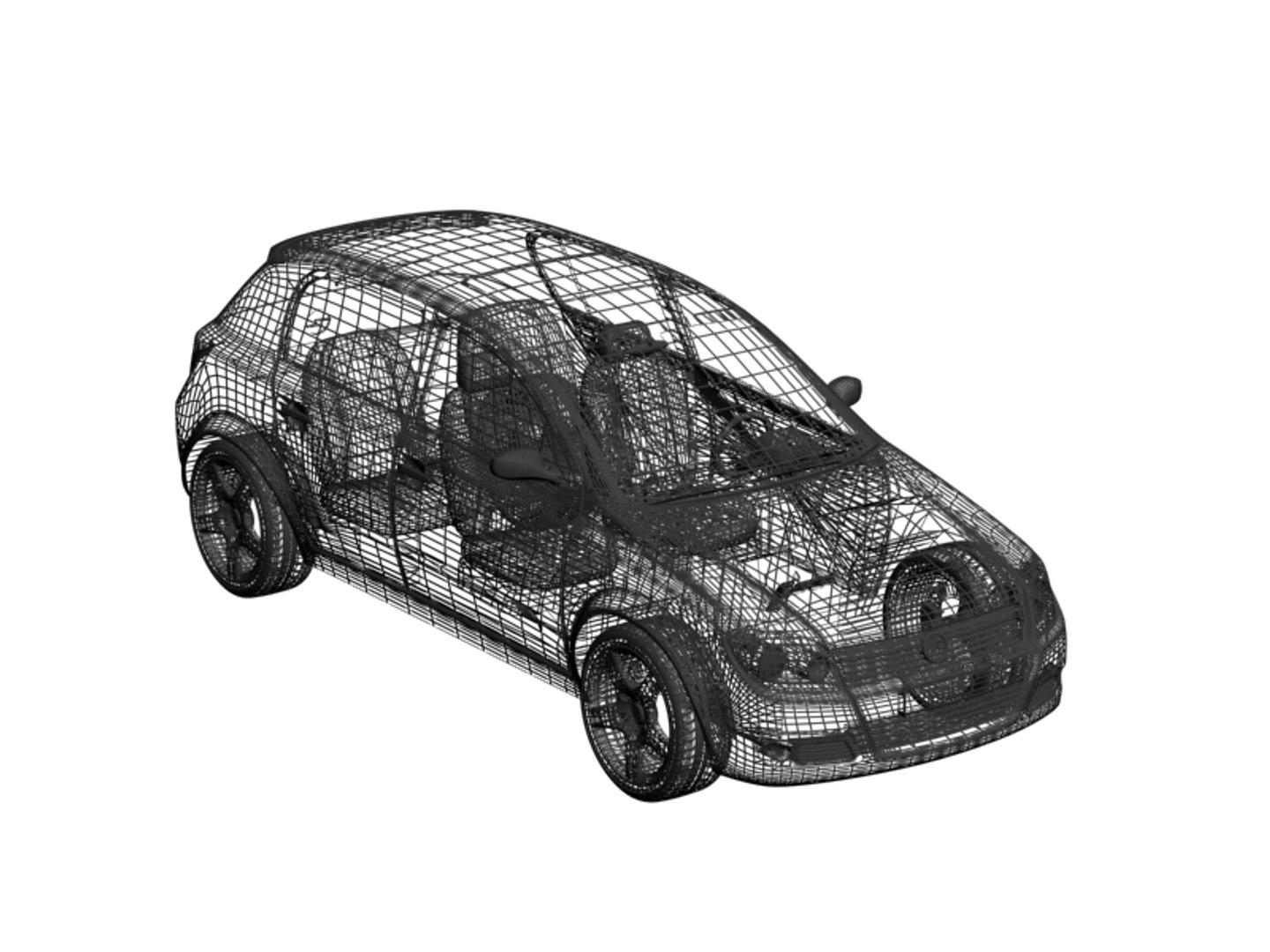 Opel Astra 3D - TurboSquid 1584439