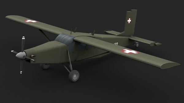 필라투스 PC-6 포터 3D 모델 - TurboSquid 1821916