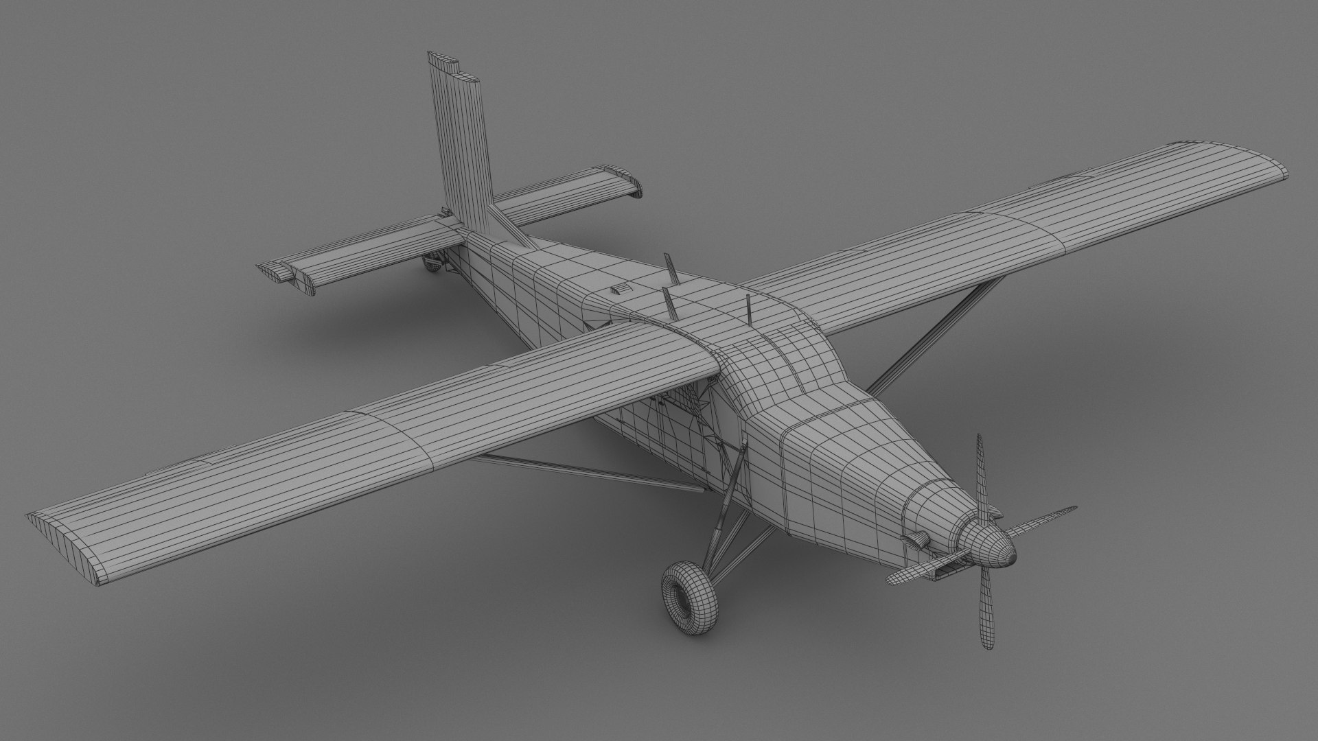 3D Pilatus PC-6 Porter - TurboSquid 1821916
