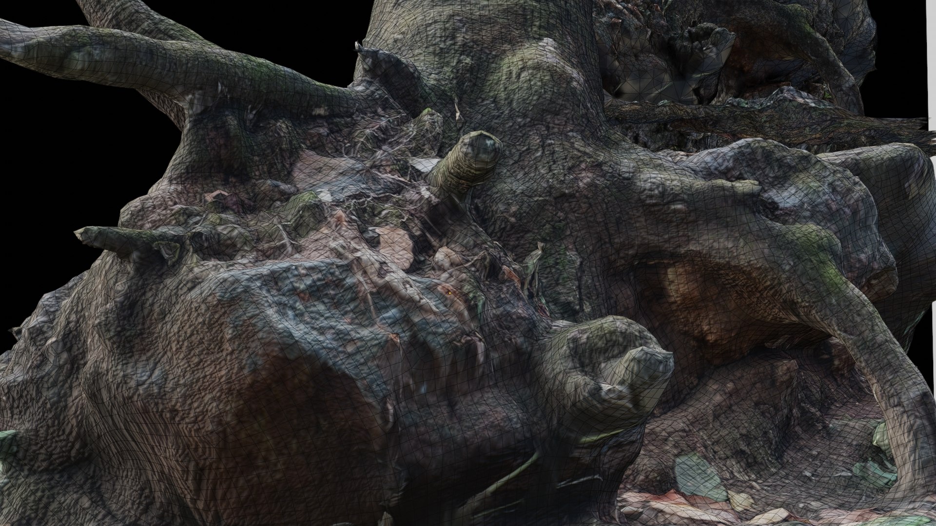 Tree Photo-scan Re-Typologies Low poly Mid poly and Raw photo-scan ...