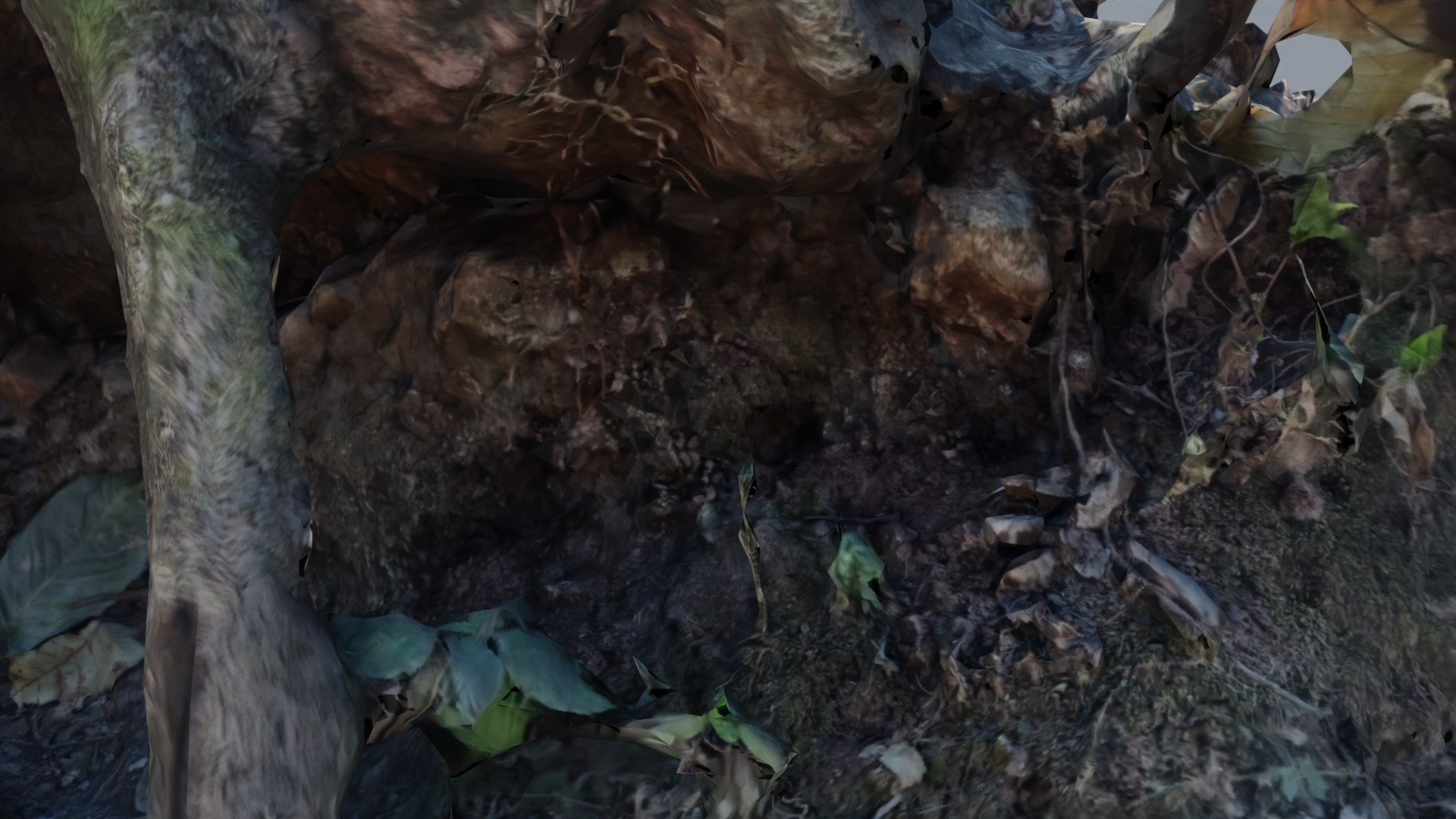 Tree Photo-scan Re-Typologies Low Poly Mid Poly And Raw Photo-scan ...