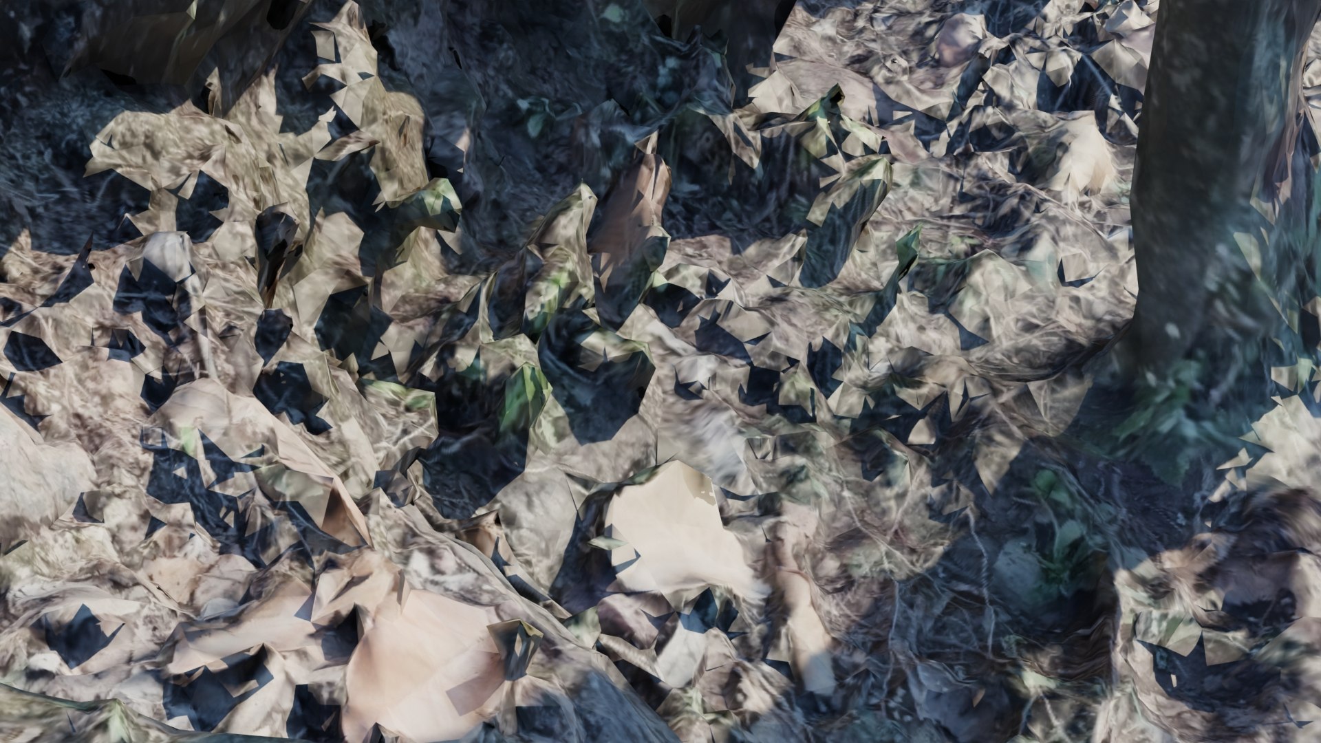 Tree Photo-scan Re-Typologies Low Poly Mid Poly And Raw Photo-scan ...