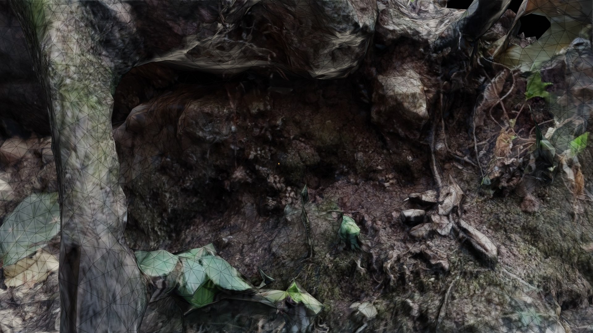 Tree Photo-scan Re-Typologies Low poly Mid poly and Raw photo-scan ...