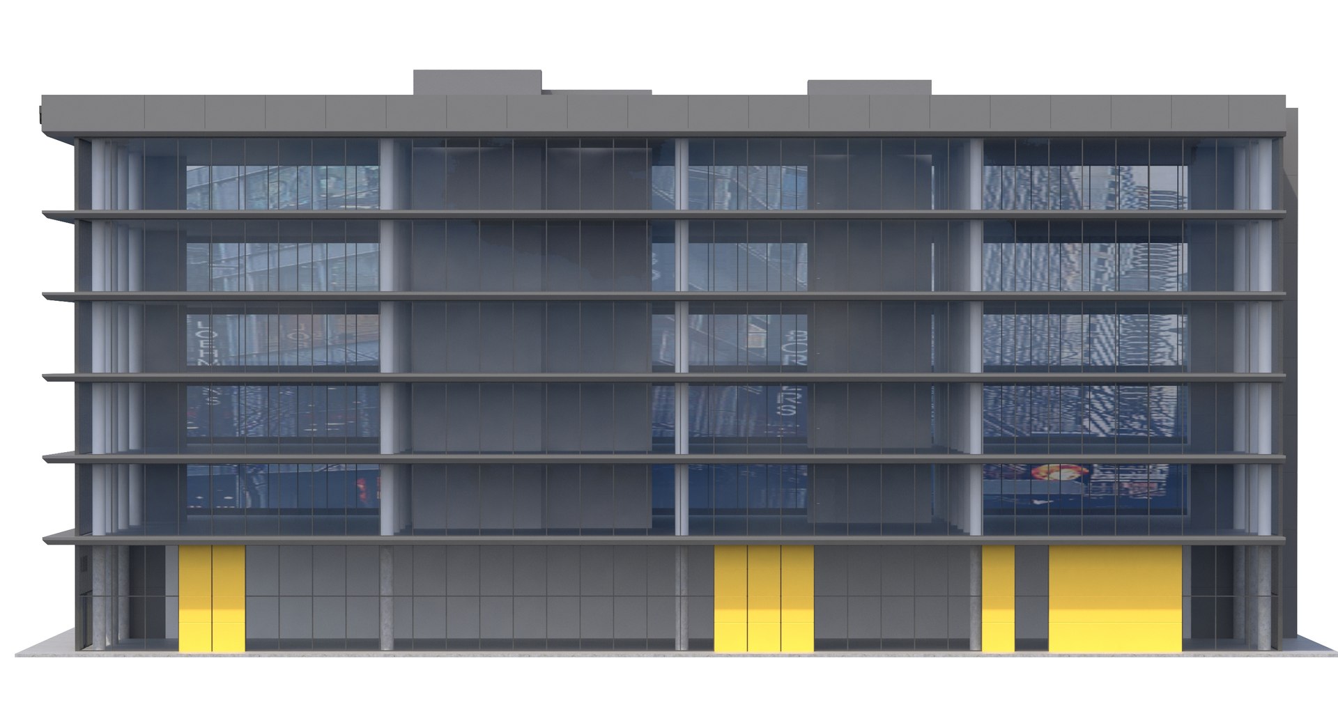 Building Retail Store 3D Model - TurboSquid 1260501