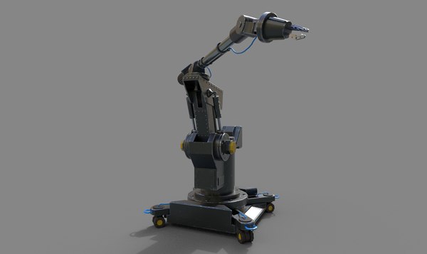 modelo 3d IRON MAN DUM-E ROBOT TONY STARK CON RIG Modelo 3D de baja ...