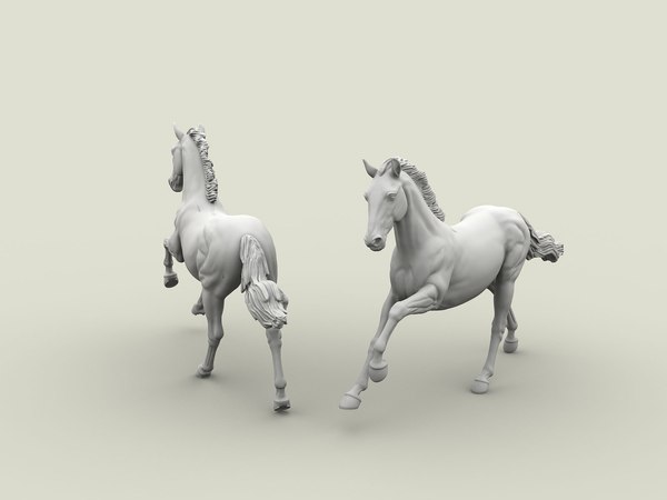 말 동상 인쇄 가능 SPM-001 3D 모델 - TurboSquid 1857504