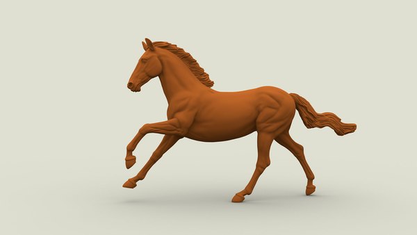 말 동상 인쇄 가능 SPM-001 3D 모델 - TurboSquid 1857504