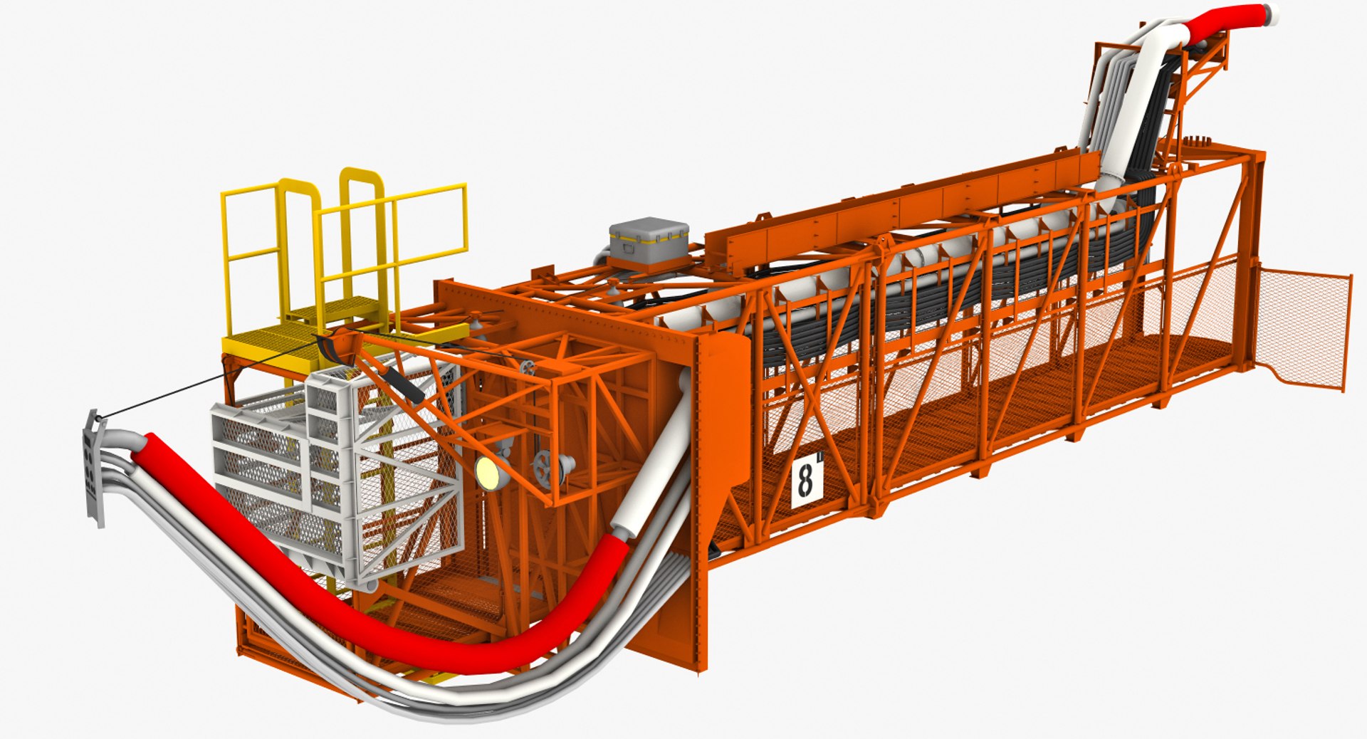 Swing Arm 8 Apollo 3D Model - TurboSquid 1405736