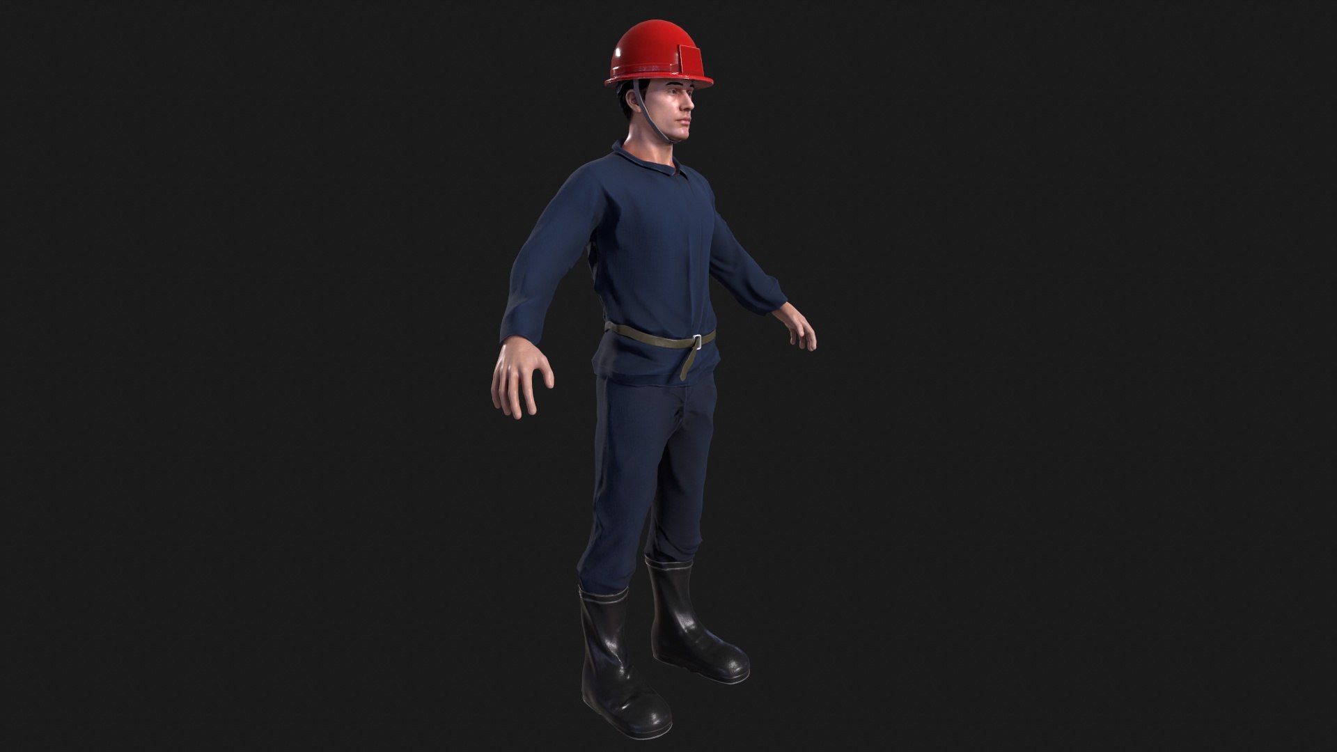 Chinese Miners 3D Model - TurboSquid 2116034