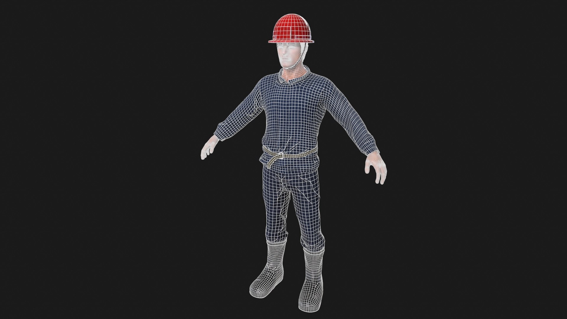 Chinese Miners 3D Model - TurboSquid 2116034