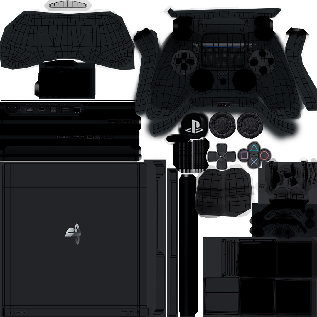 Playstation 4 Model - TurboSquid 2249102