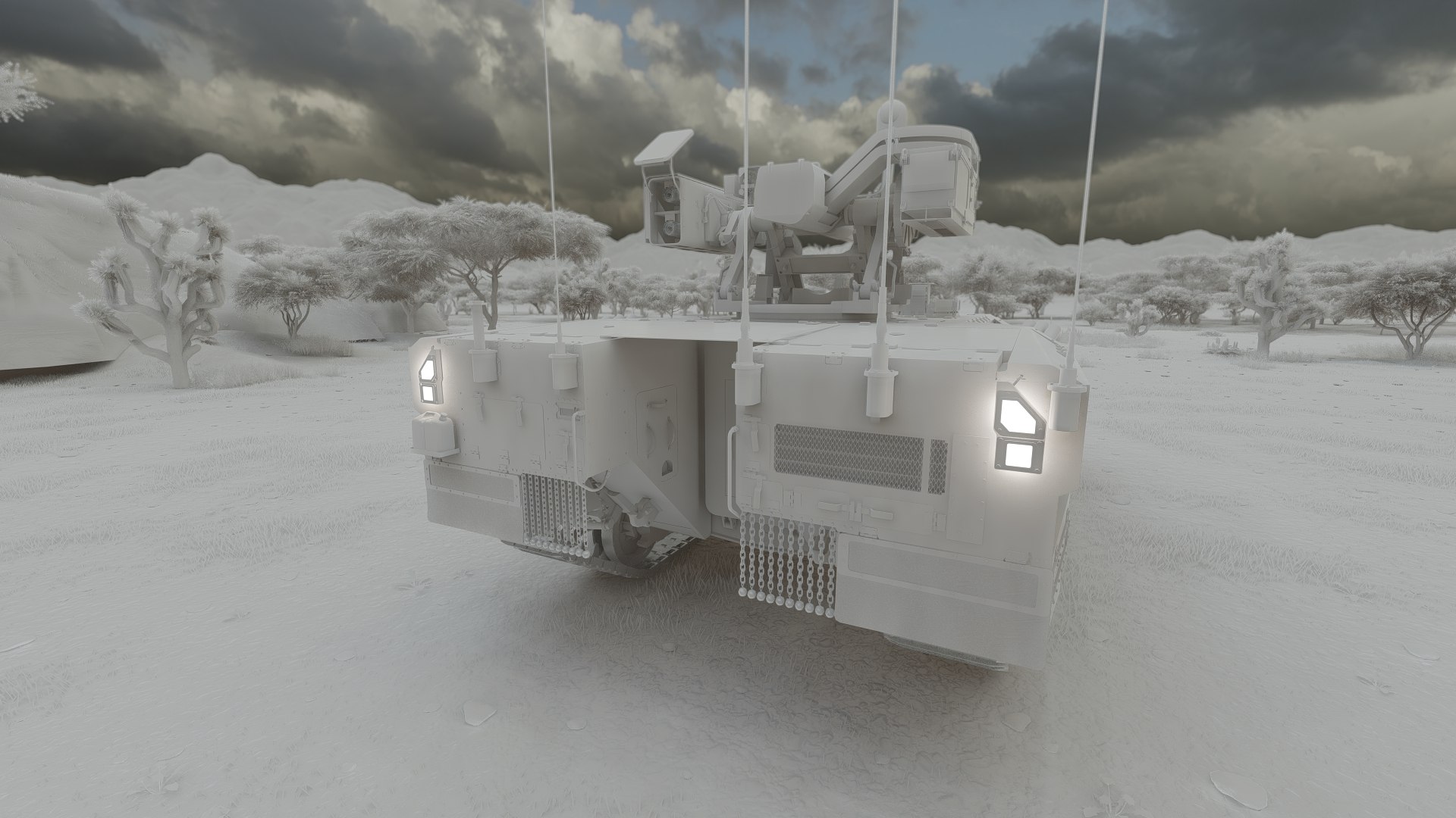 3D Namer Israel Tank Model - TurboSquid 2344996