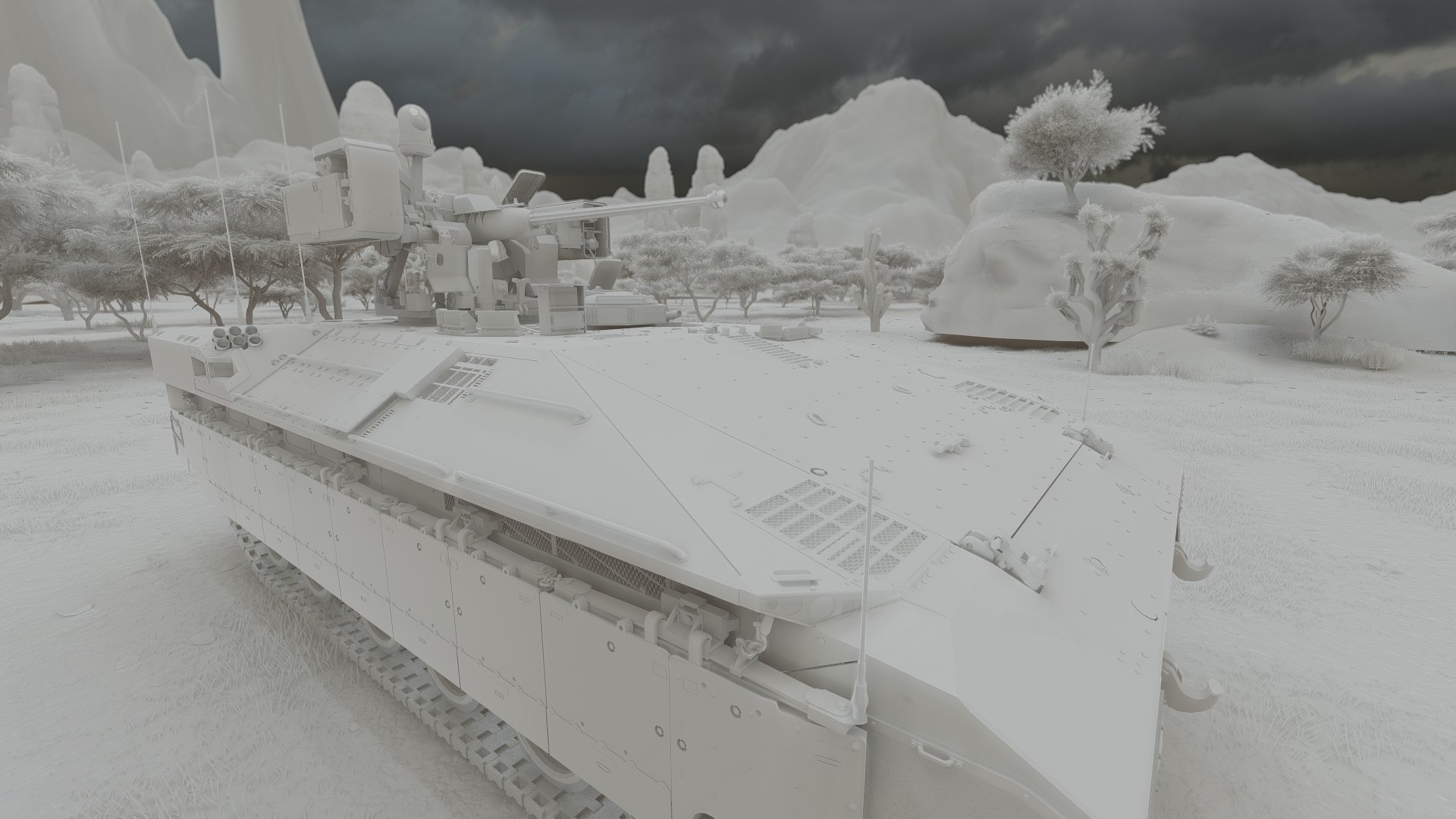 3D Namer Israel Tank Model - TurboSquid 2344996