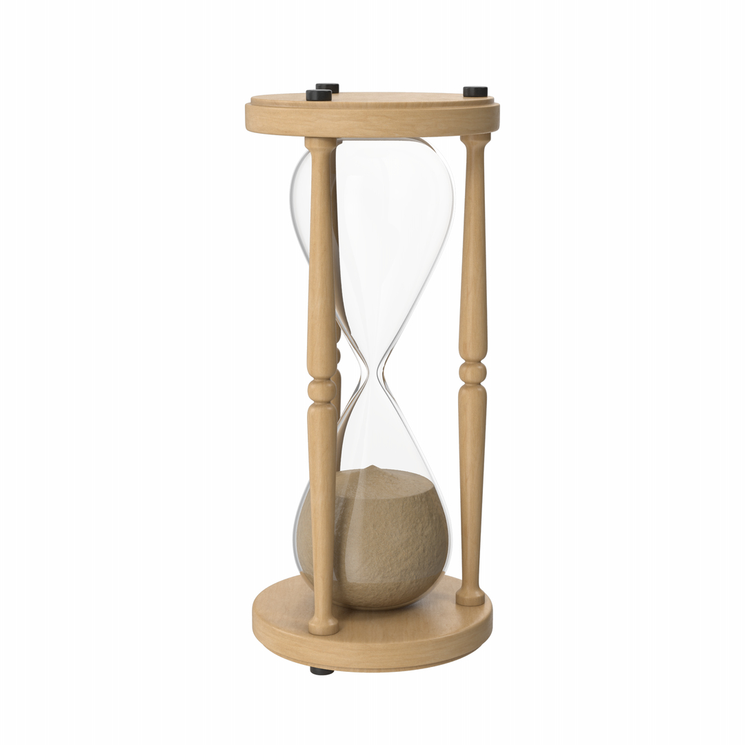 Wooden Hourglass 3D Model - TurboSquid 2156901