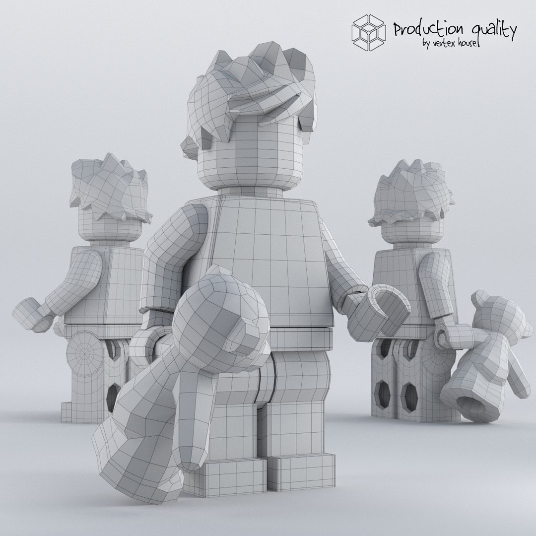 Lego Sleepyhead Figure 3D - TurboSquid 1163161