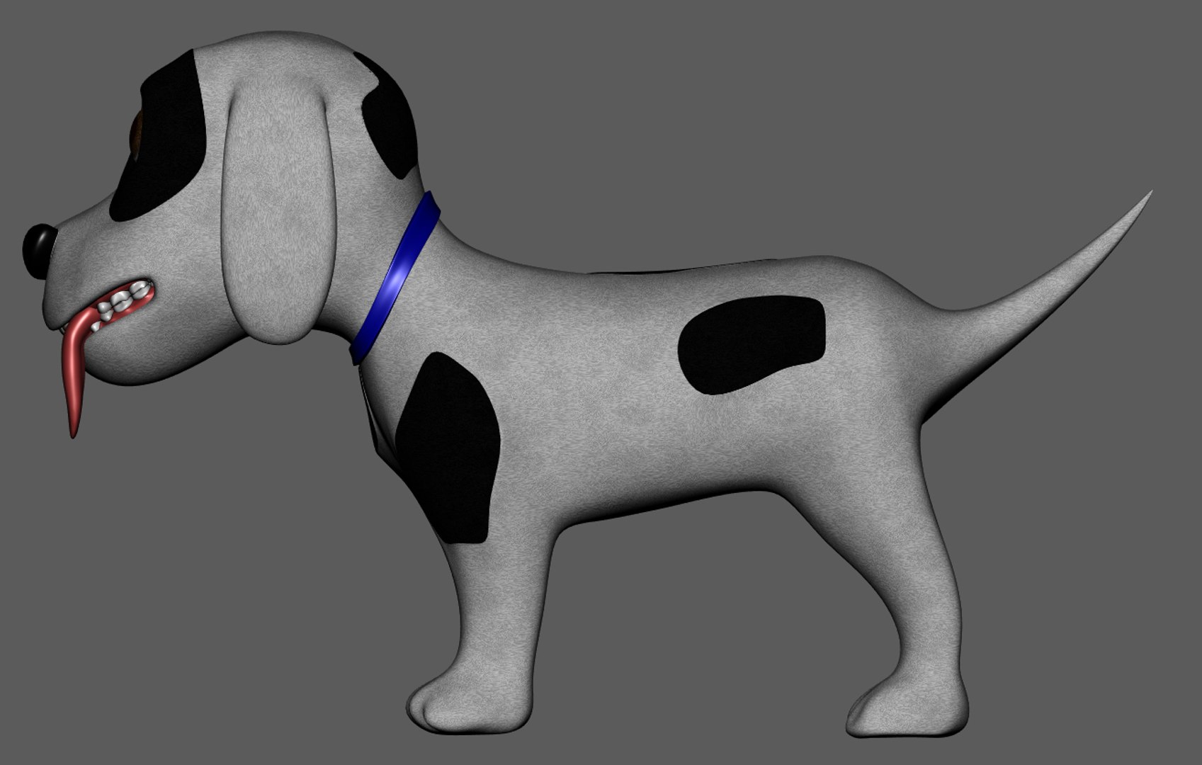 3D Model Dog Cartoon Toon - TurboSquid 1170801