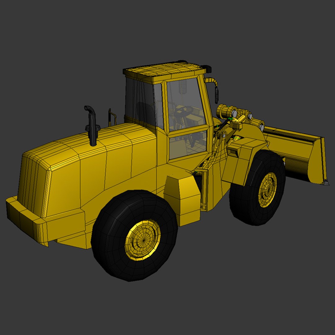 End Loader 3d Model