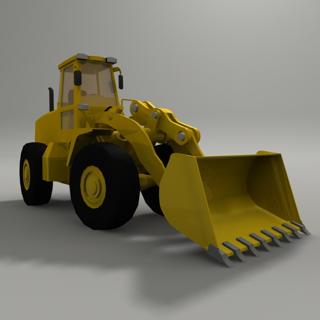 End Loader 3d Model