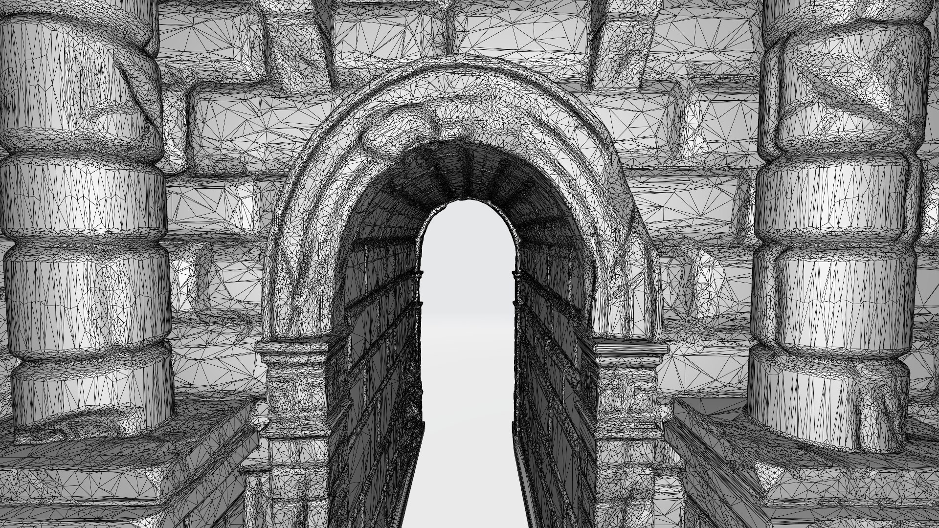 Greek Ancient Gates 3D Model - TurboSquid 1687336