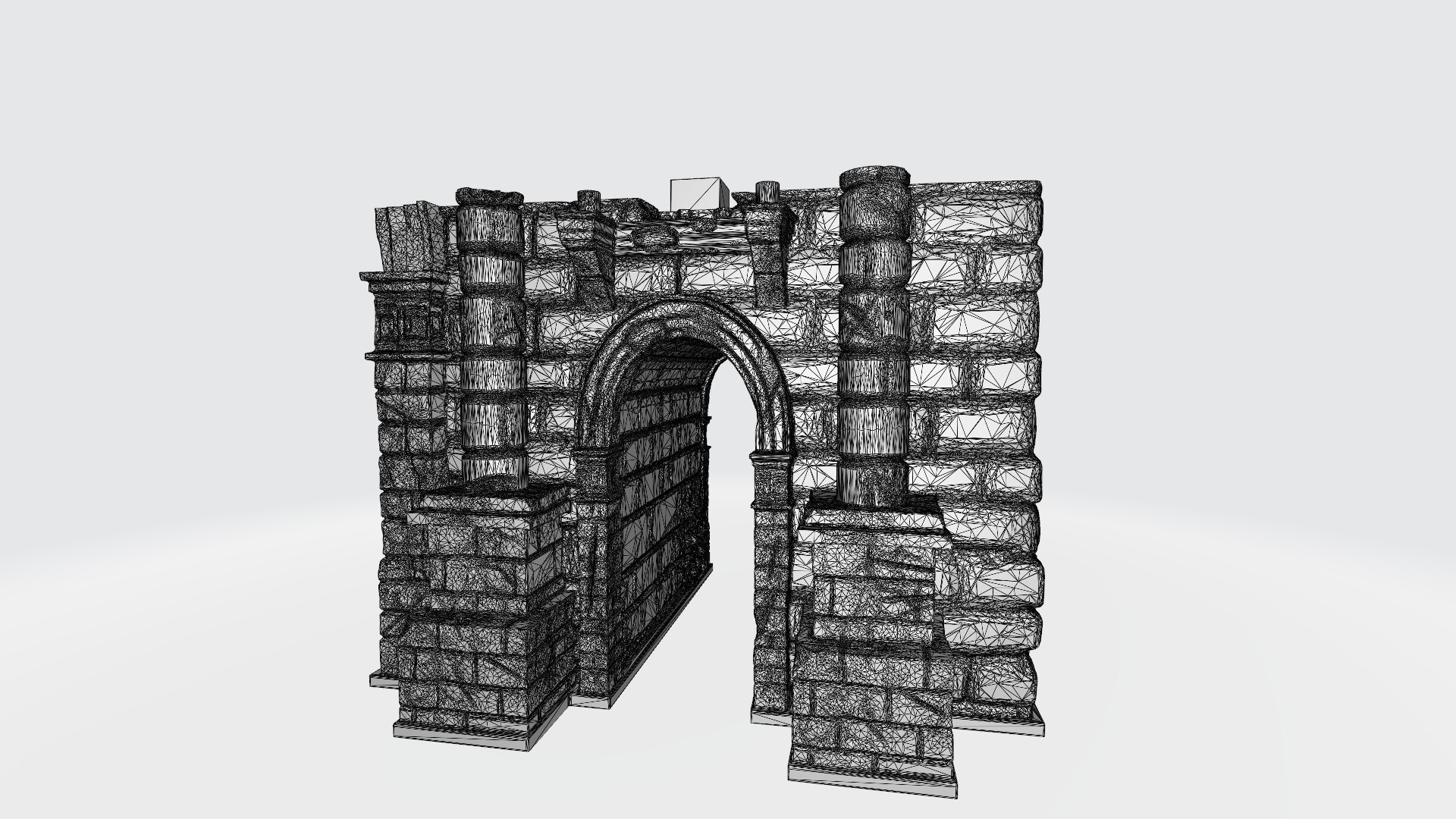 Greek Ancient Gates 3D Model - TurboSquid 1687336
