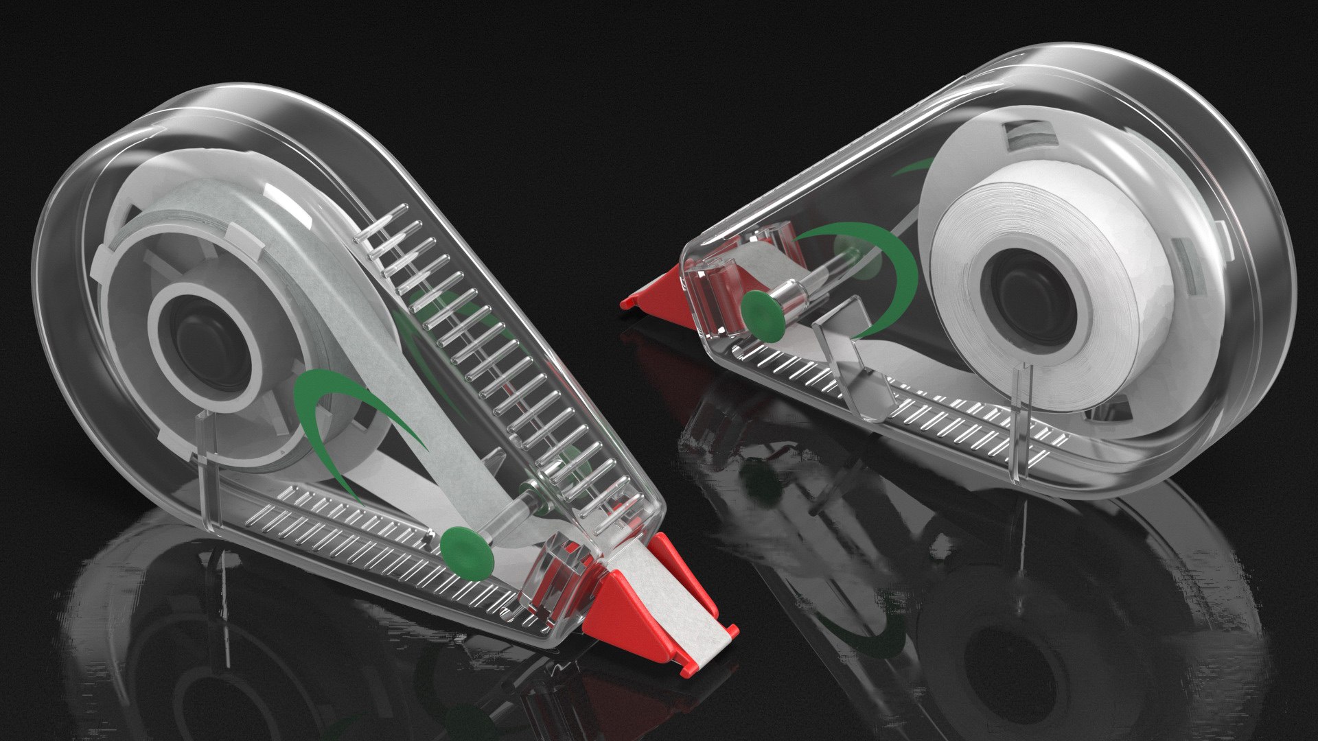 Correction Tape Roller 3D Model - TurboSquid 1821796