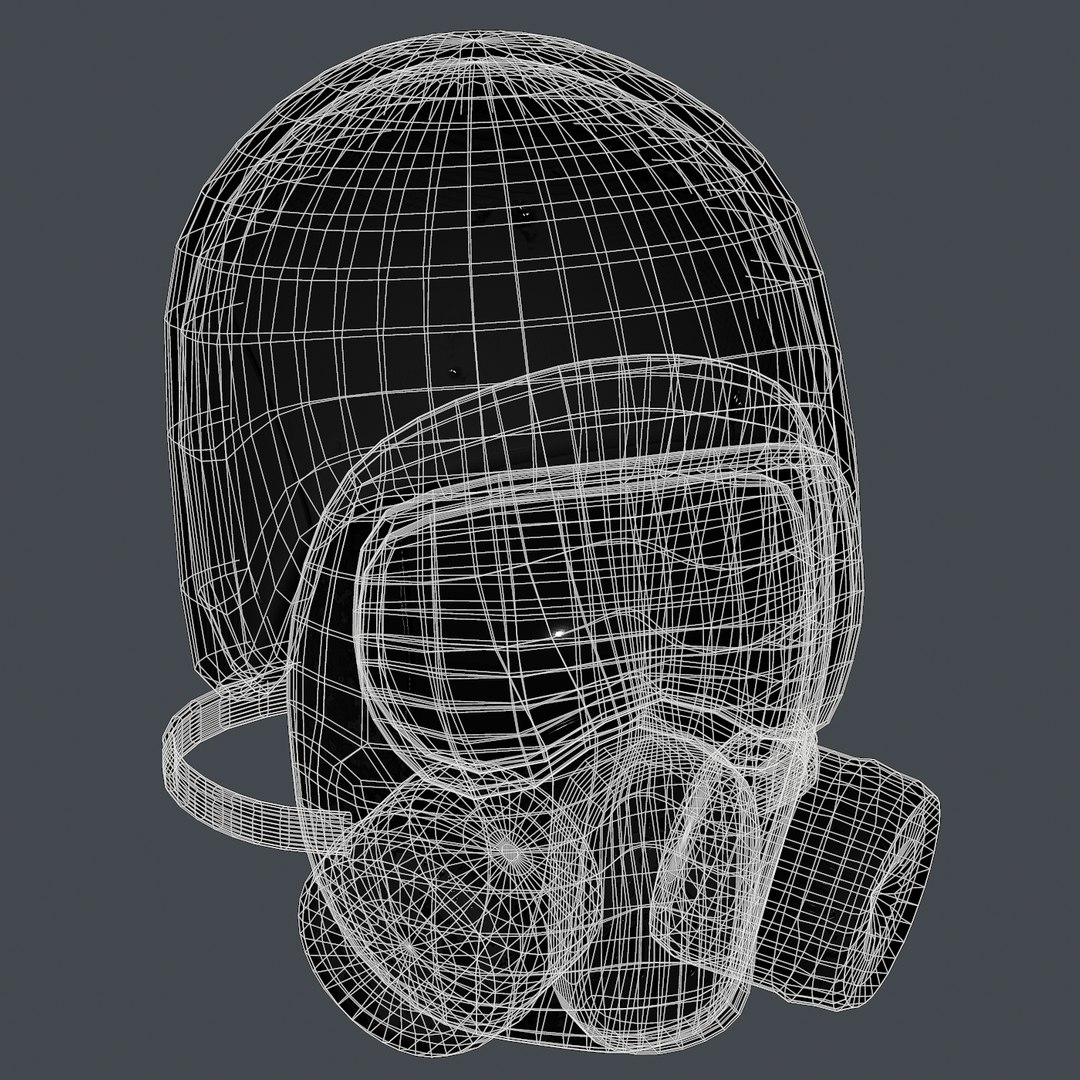 Gas mask 3D model - TurboSquid 1692874