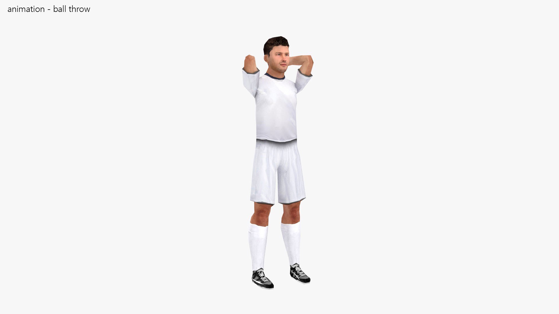 3ds Max Soccer Player Animations