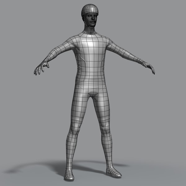 3d athletic cyclist model