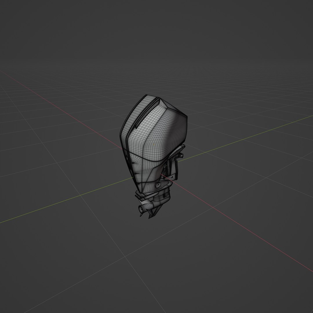 Mercury Pro XS 200 Outboard PBR Model 3D 3D Model - TurboSquid 2240606