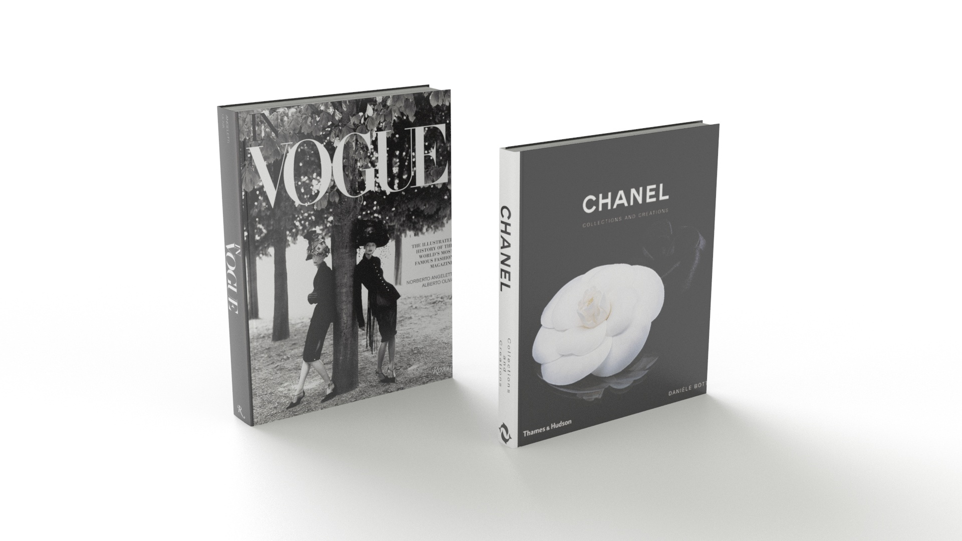 3D Book Vogue Channel - TurboSquid 1460491