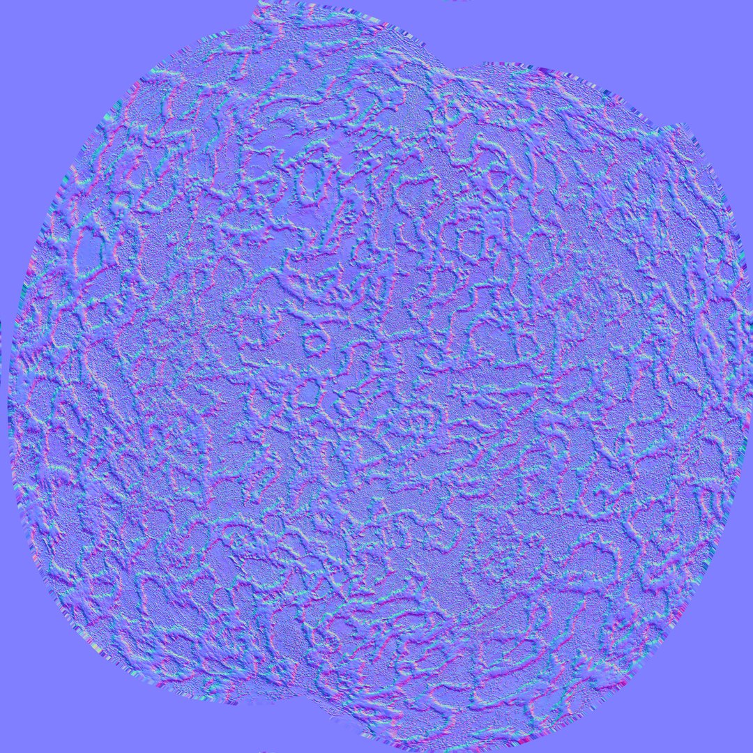 3d Model Filamentous Fungus Bacteria
