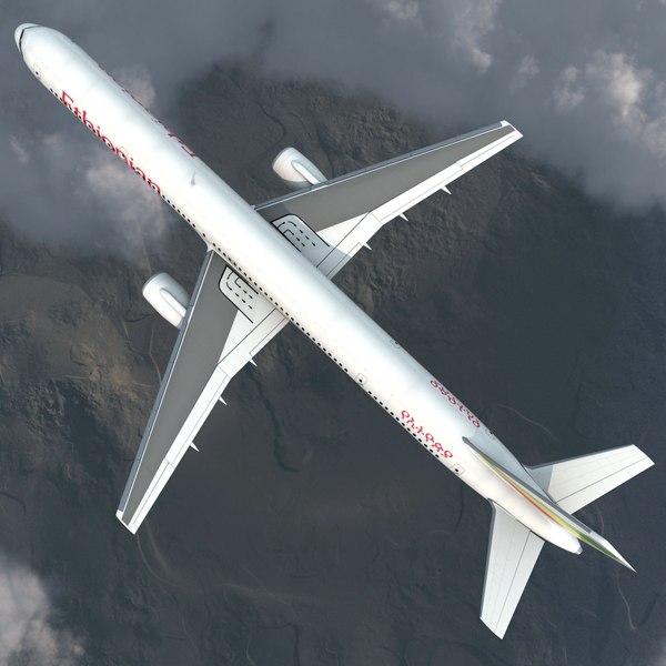 max boeing 757-300 ethiopian airlines