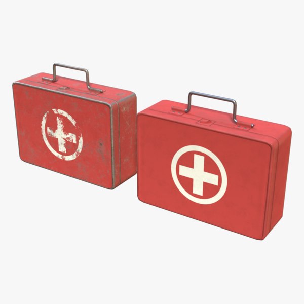 Med Kit 응급 처치 (게임 준비) 3D 모델 - TurboSquid 1064189