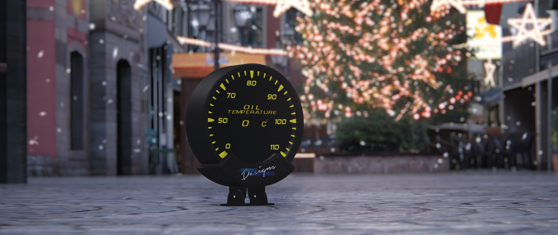 3D Reloj Indicador Digital Para Vehiculos - Inspirado En Greddy Sirius ...