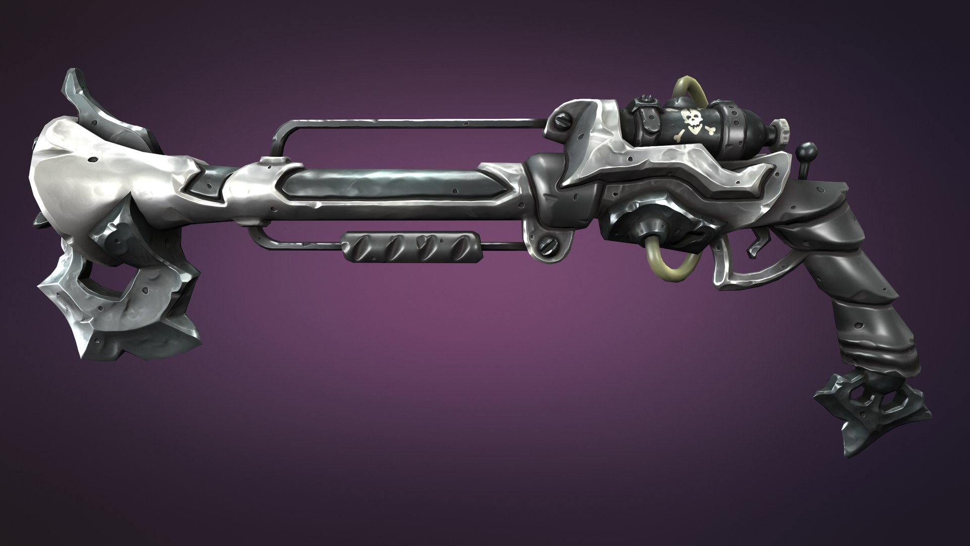 Steampunk Musket 3D Model - TurboSquid 2111915