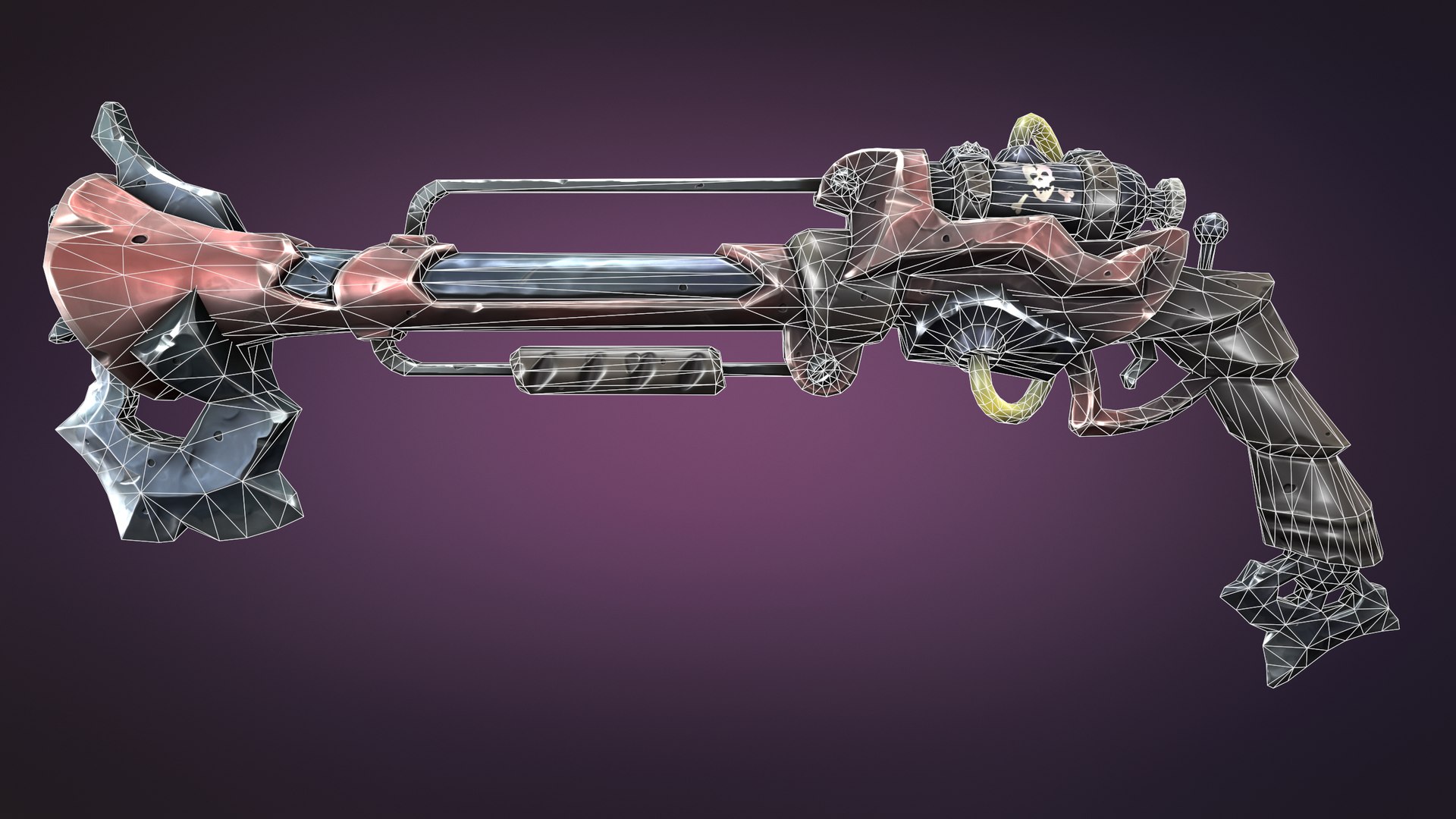 Steampunk Musket 3D Model - TurboSquid 2111915