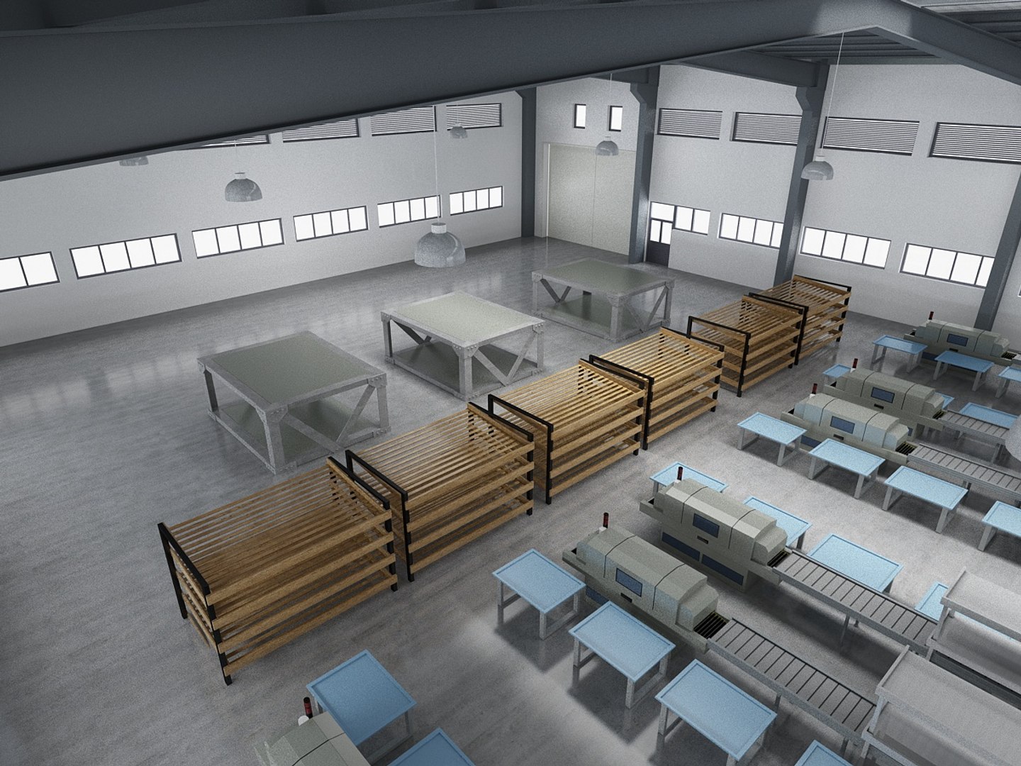 Assembly Line 3D - TurboSquid 2045128