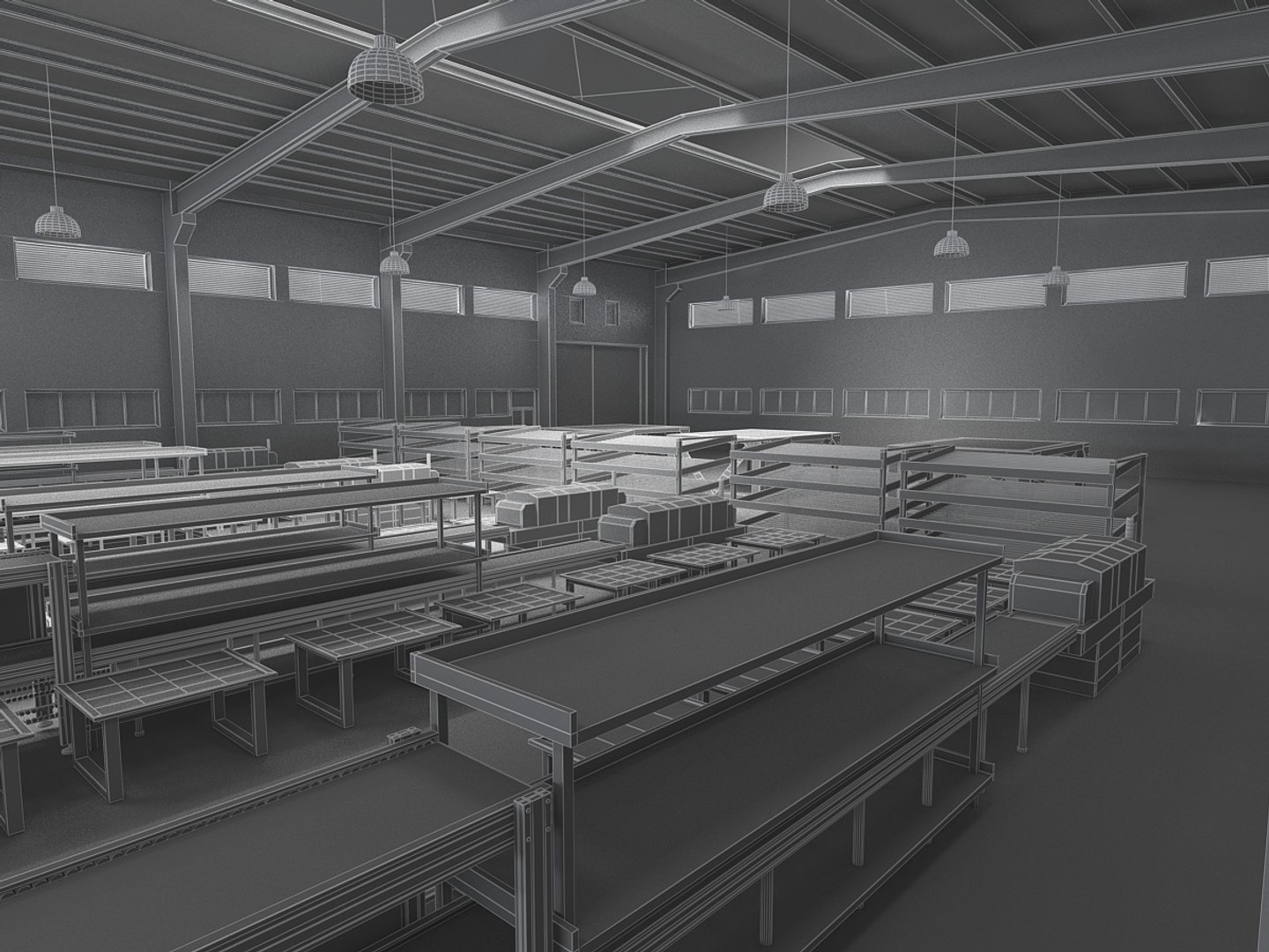 Assembly Line 3D - TurboSquid 2045128